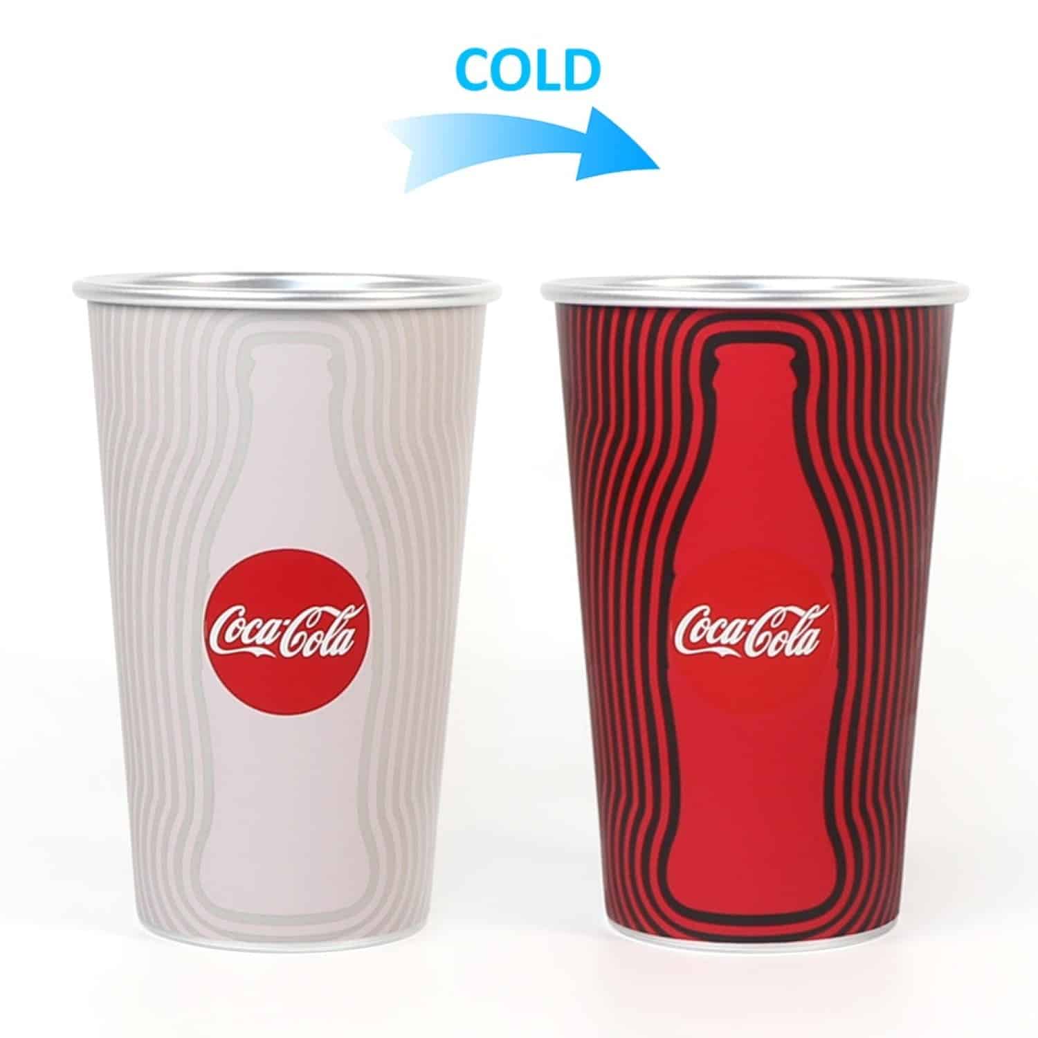 Aluminum Color Changing Cup - Royal Promo