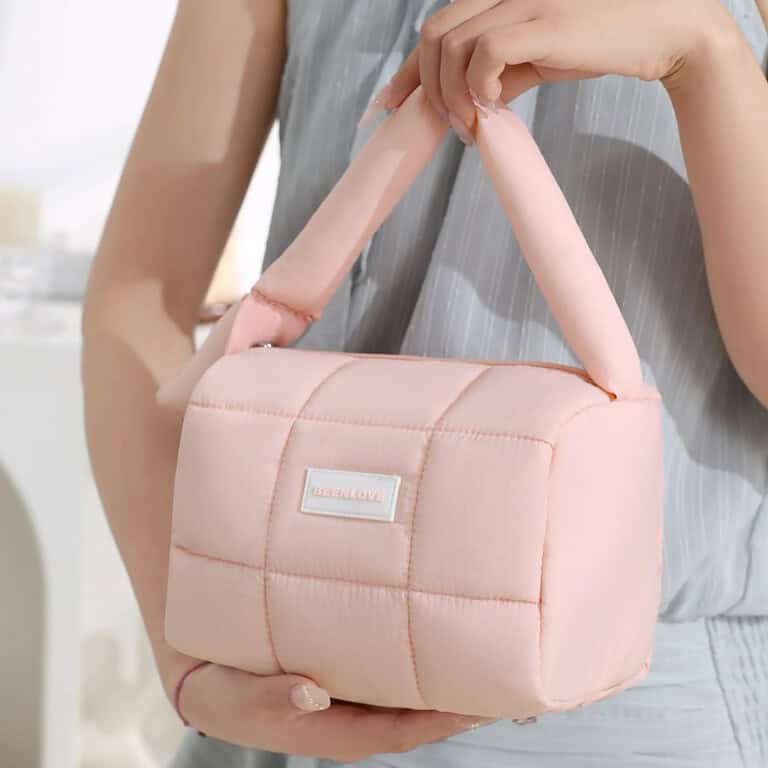 Makeup Puffer Pouch - Royal Promo